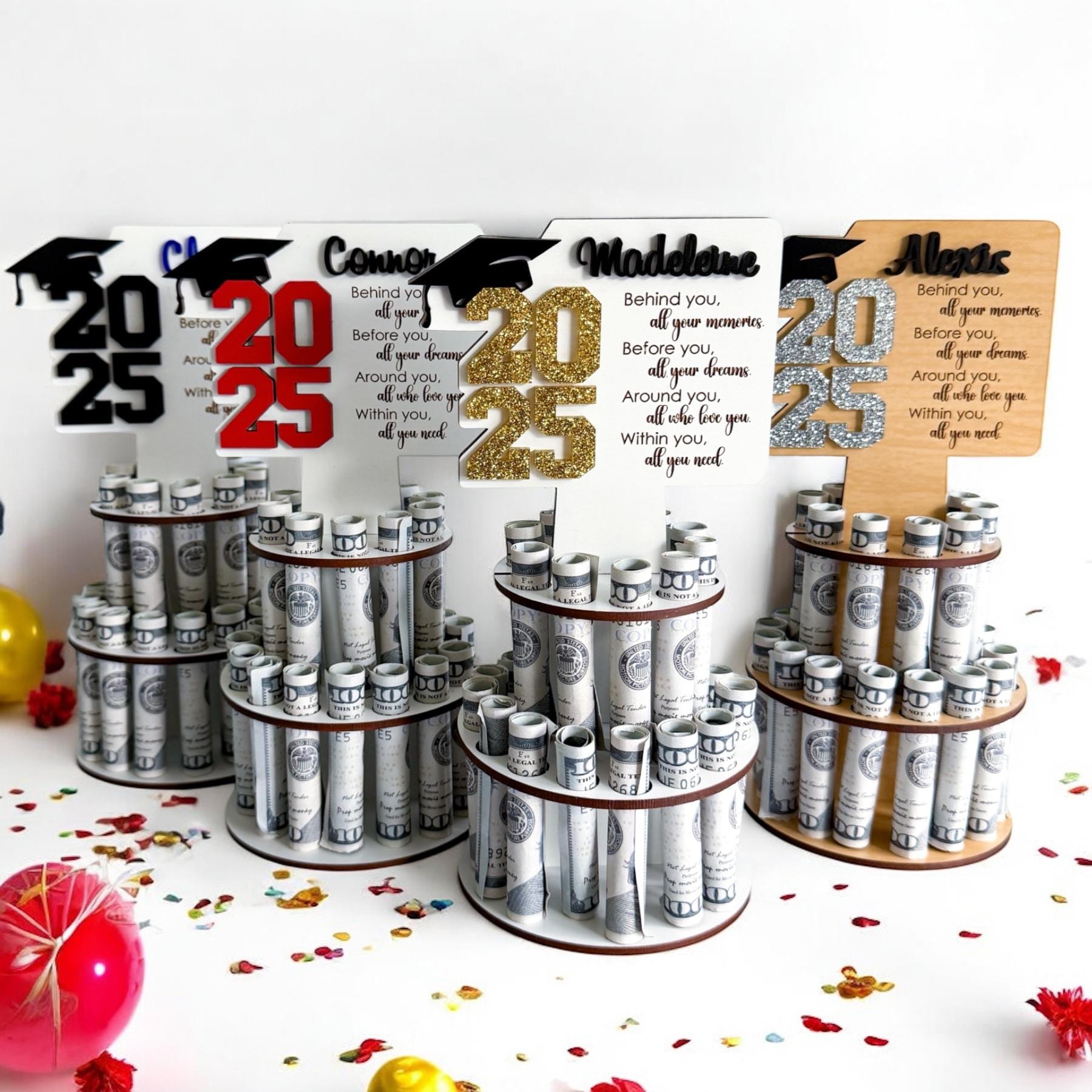 Personalized Graduation Money Holder 2025 - Custom Graduation Money Tr ...