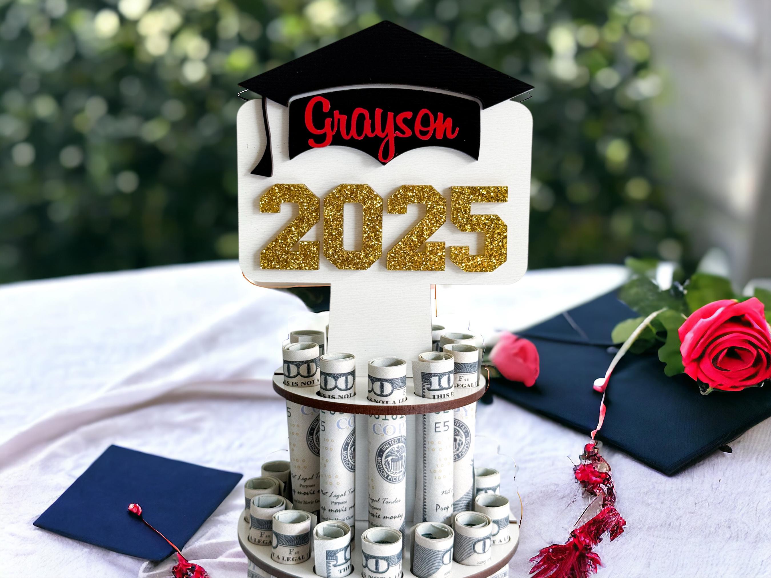 Personalized Graduation Money Holder 2025 - Custom Graduation Money Tr ...